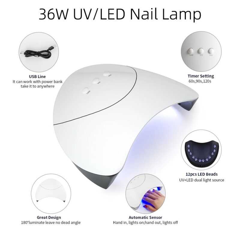 The SUP Desk Poly Nail Gel Kit Nail Gel UV Lamp Capsule - The SUP Desk