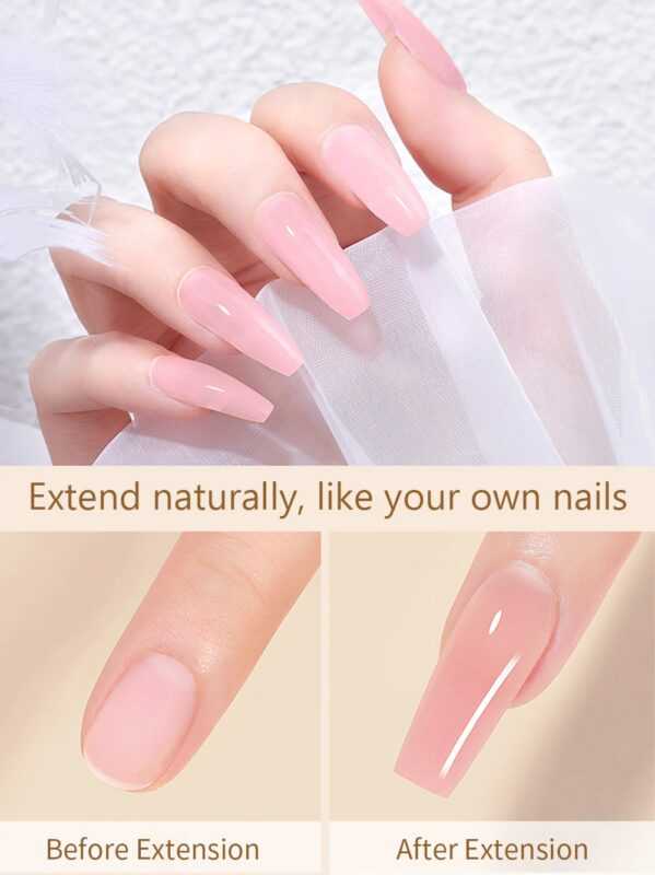 The SUP Desk Poly Nail Gel Kit Nail Gel UV Lamp Capsule - The SUP Desk
