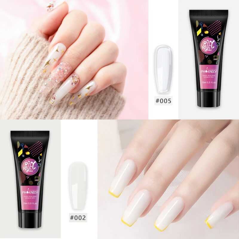 The SUP Desk Poly Nail Gel Kit Nail Gel UV Lamp Capsule - The SUP Desk