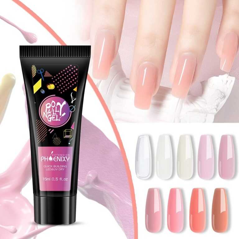 The SUP Desk Poly Nail Gel Kit Nail Gel UV Lamp Capsule - The SUP Desk